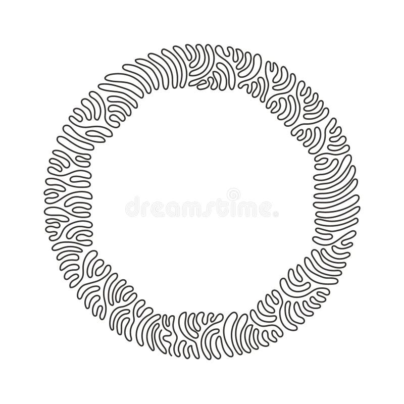 One Line Circle Frame Stock Illustrations – 831 One Line Circle Frame ...