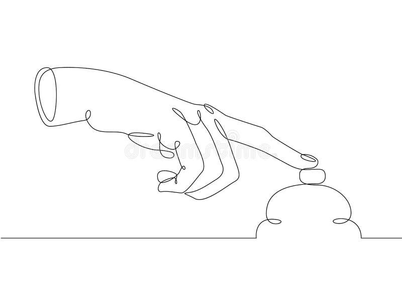 Arm Continuous Line Drawing Hand Stock Illustrations – 1,704 Arm ...