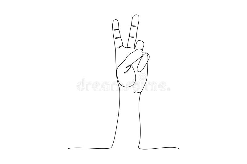 Continuous One Line Drawing Hands Holding Different Objects Concept