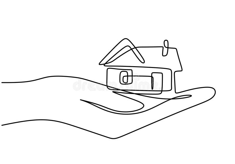 Continuous House Hands Stock Illustrations – 82 Continuous House Hands ...