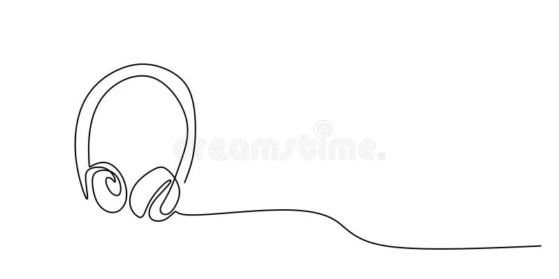 Continuous Line Drawing Mic Stock Illustrations – 409 Continuous Line ...