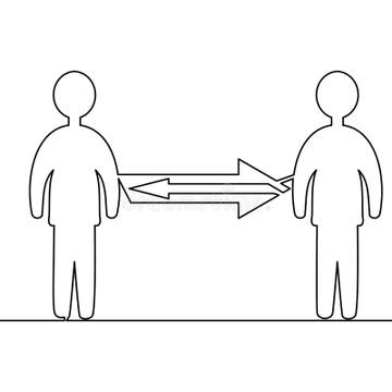 Continuous Line Drawing Rapport Stock Illustrations – 32 Continuous ...