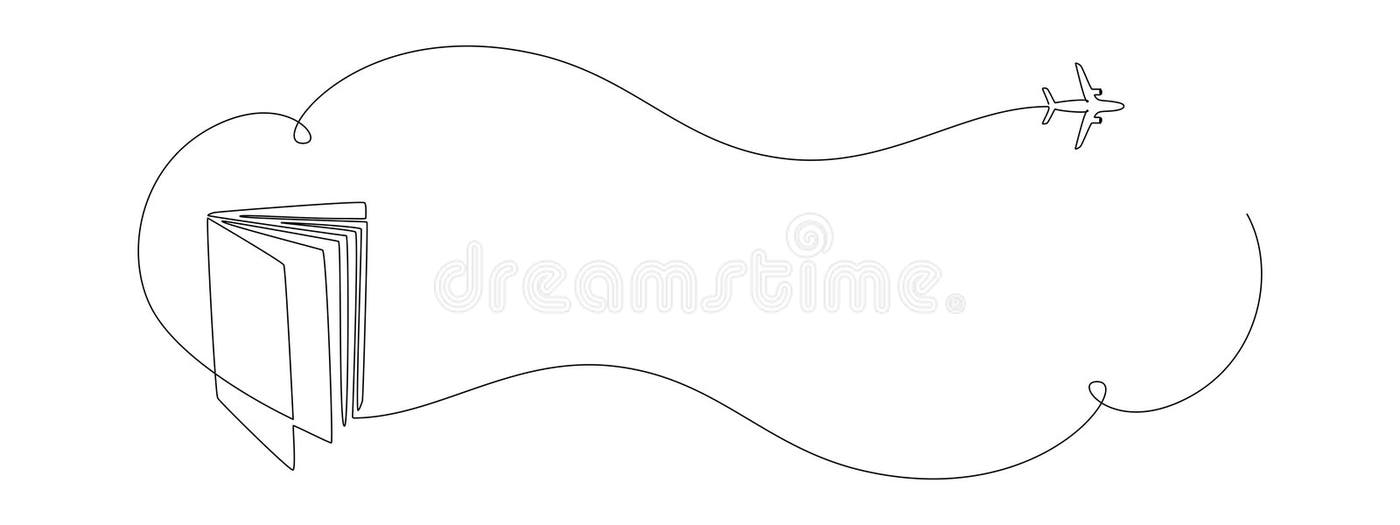 Book Cover Continuous Line Drawing Stock Illustrations – 339 Book Cover ...