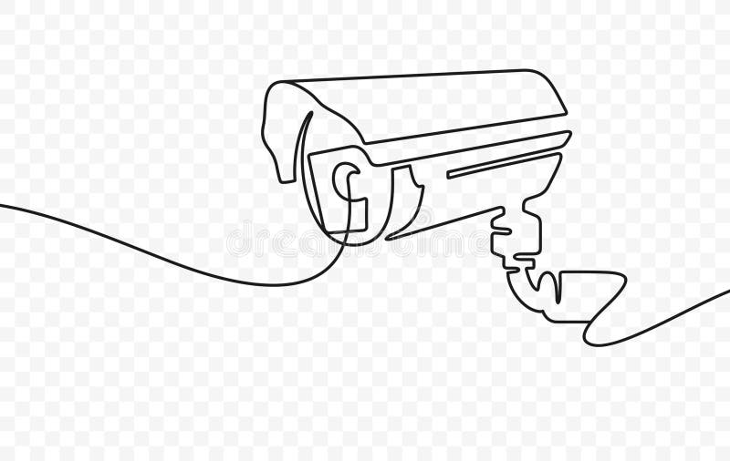 Cctv Drawing Line Stock Illustrations – 790 Cctv Drawing Line Stock ...