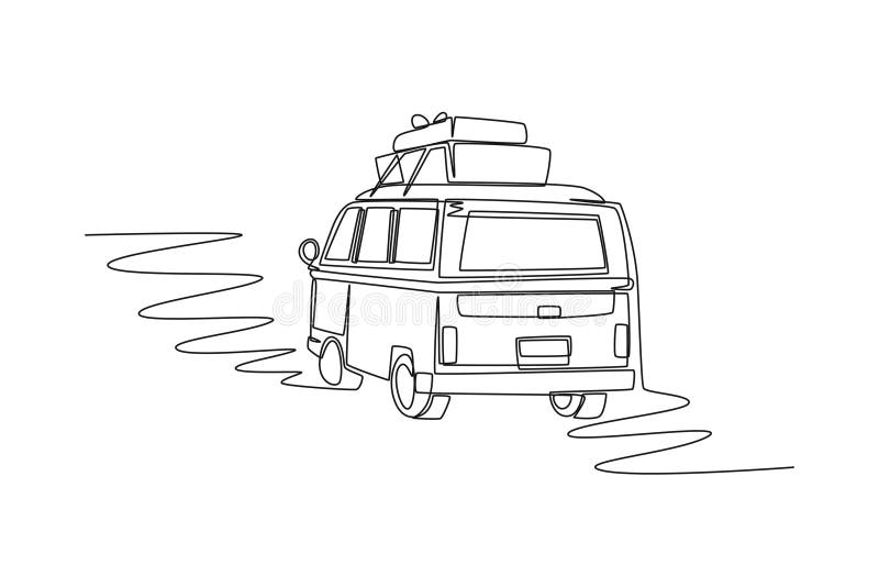 Continuous Drawing Line Road Stock Illustrations – 1,218 Continuous ...