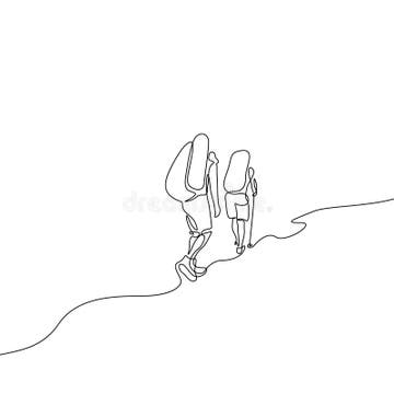 Continuous Line Journey Stock Illustrations – 2,542 Continuous Line ...
