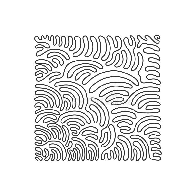 Continuous Line Drawing Square Stock Illustrations – 1,250 Continuous ...