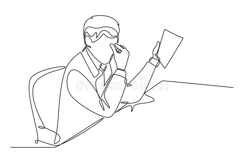 One Line Drawing Document Stock Illustrations – 1,658 One Line Drawing ...