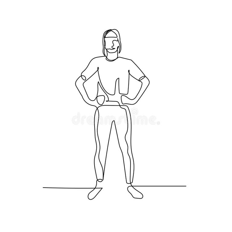 Hands Hips Continuous Line Drawing Stock Illustrations – 42 Hands Hips ...