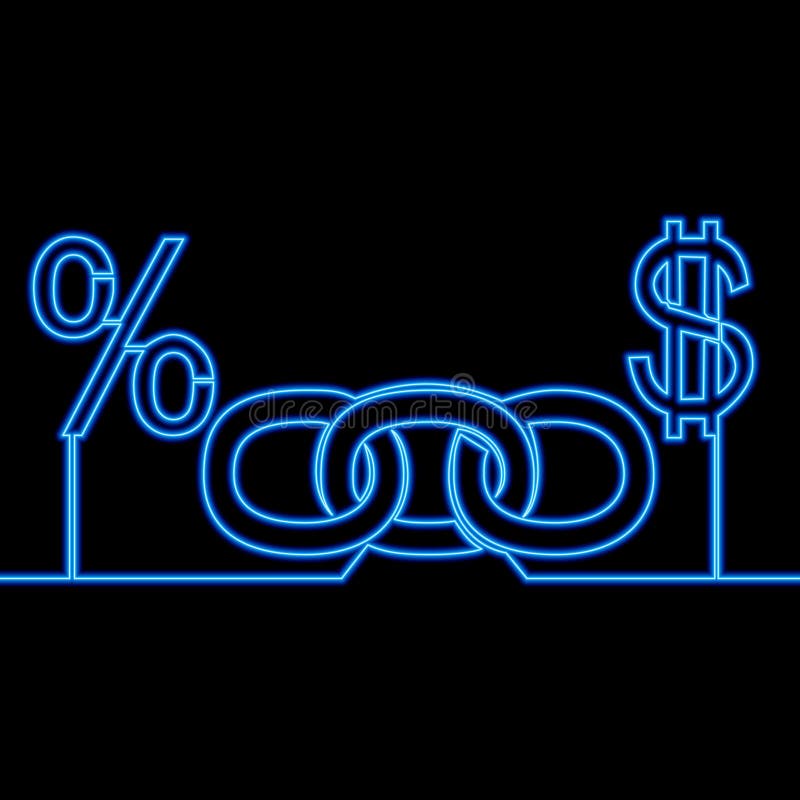 Continuous Line Drawing Link Stock Illustrations – 167 Continuous Line ...