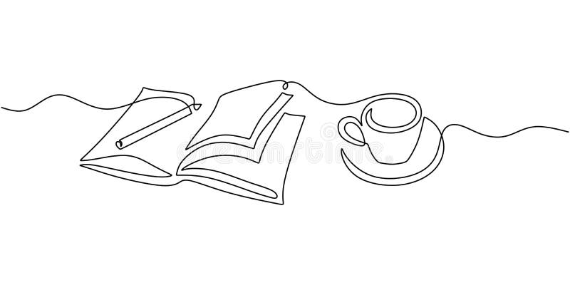 One Line Coffee Stock Illustrations – 2,541 One Line Coffee Stock ...