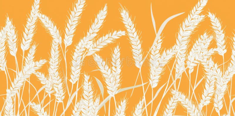 A Continuous Pattern Background with a Wheat Brush Texture. this ...