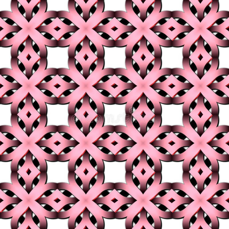 Continuous Pattern with Celtic Weaving Stock Illustration ...