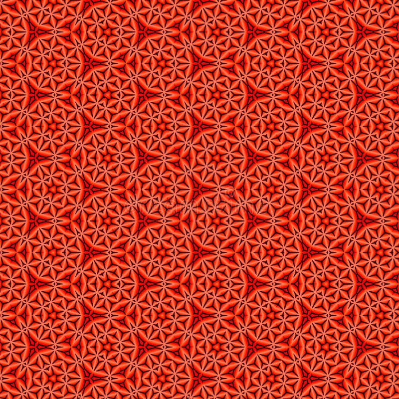 Continuous Pattern with Doodle Red Roses Stock Illustration ...