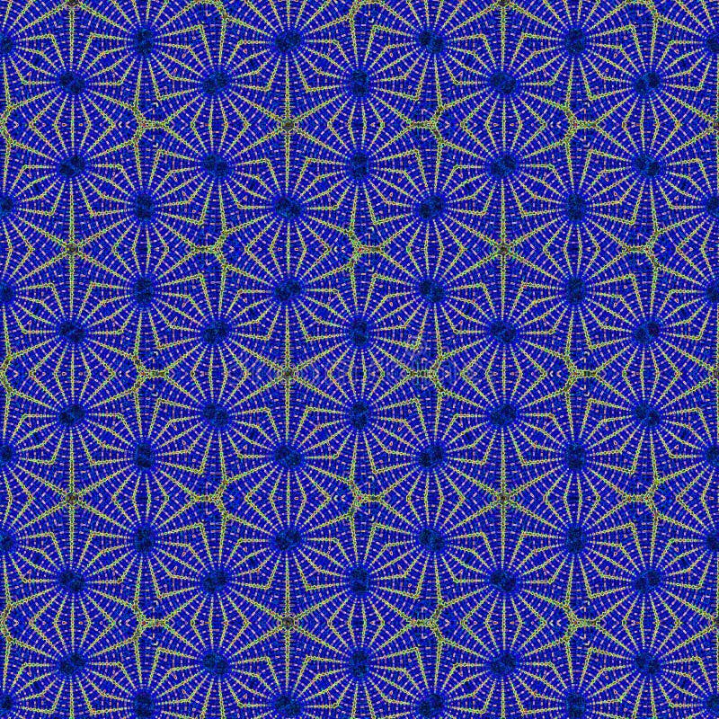 Geometric Continuous Pattern, Endless Blue Regular Background. Stock ...