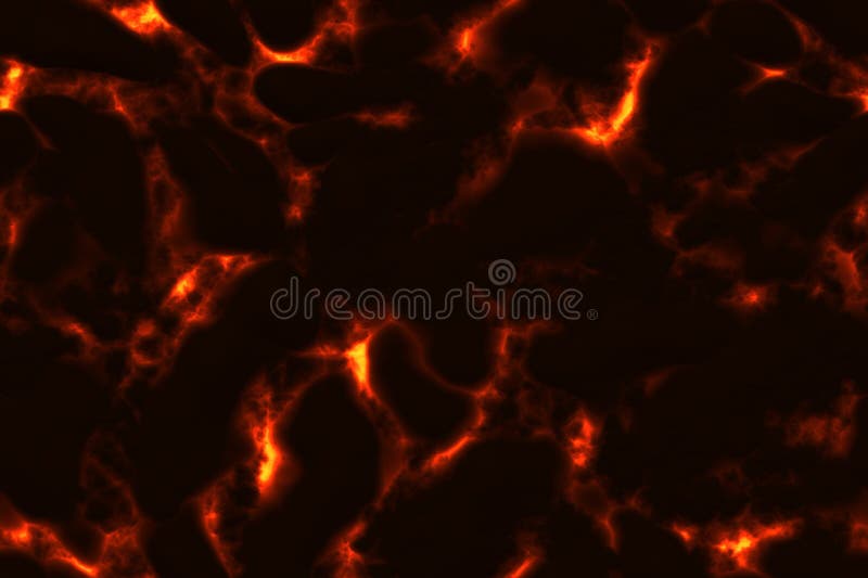 Continuous Pattern with Hot Lava Stock Illustration - Illustration of ...