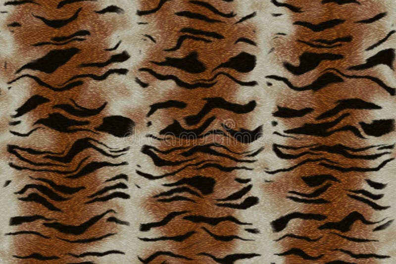 Continuous Pattern of Natural Fur Stock Illustration - Illustration of ...