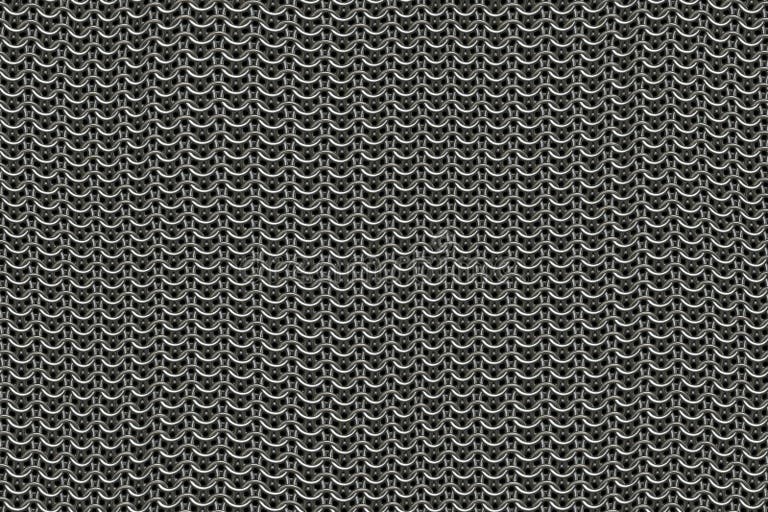 Continuous Pattern of Ring Armour Scale Stock Illustration ...