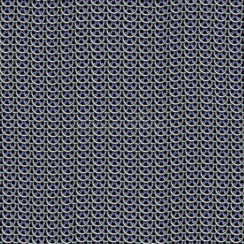 Continuous Pattern of Ring Armour Scale Stock Illustration ...