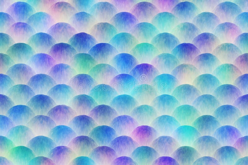 Continuous Pattern of Soft Squama Stock Illustration - Illustration of ...