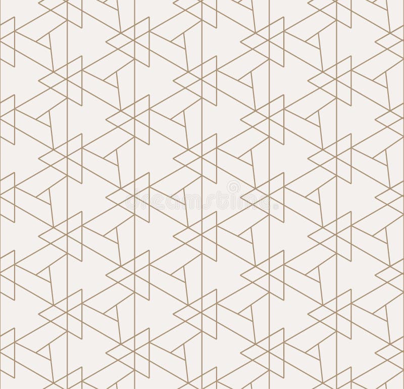 Continuous Ramadan Graphic Triangular, Tile Texture. Seamless East ...