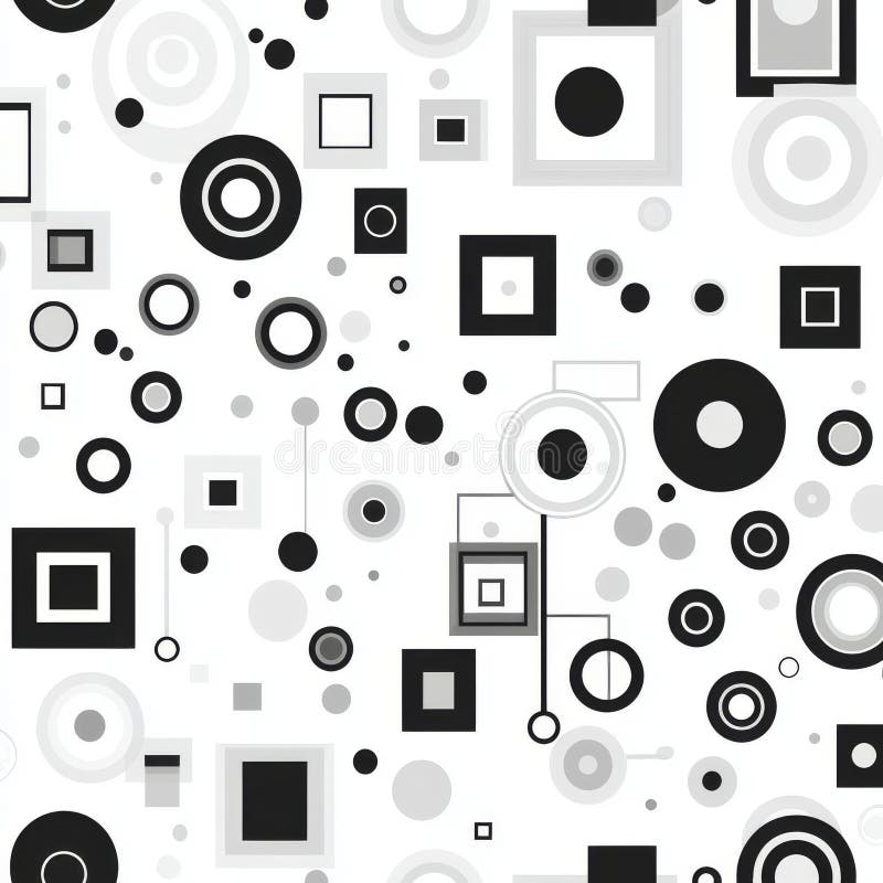 Continuous Retro Geometric Design. Basic Geometric Print, Backdrop ...