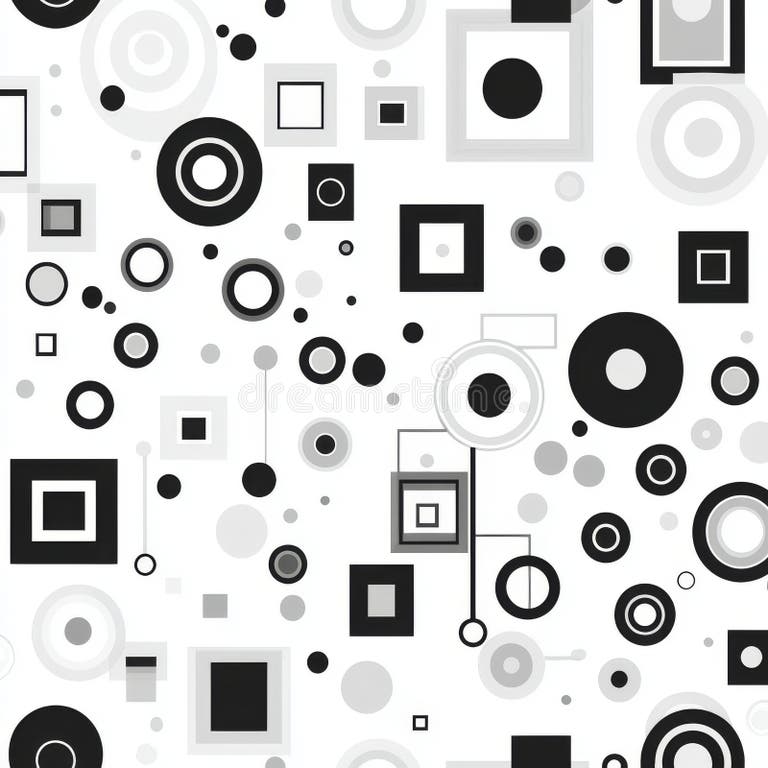 Continuous Retro Geometric Design. Basic Geometric Print, Backdrop ...