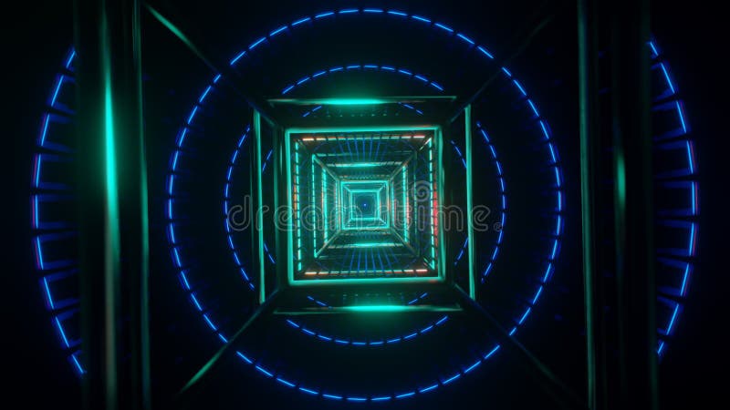 Continuous Seamless Loop of 3D Kaleidoscope Visuals for VJ Use Stock ...