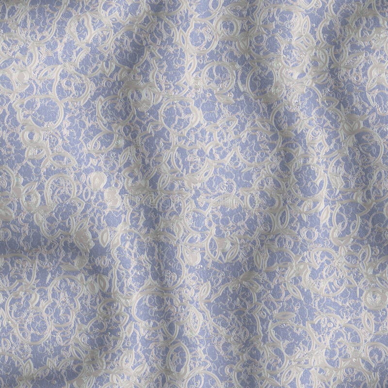 Continuous Shining Brocade Pattern Stock Illustration - Illustration of ...