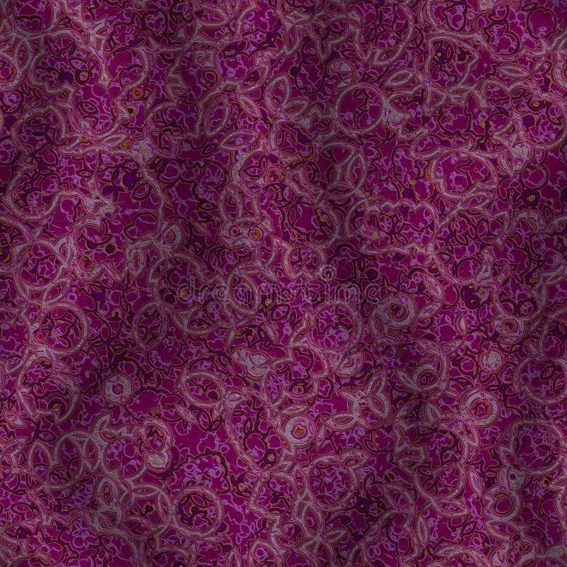 Continuous Shining Brocade Pattern Stock Illustration - Illustration of ...