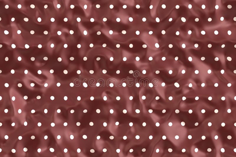 Continuous Silk Dotted Fabric Pattern Stock Illustration - Illustration ...