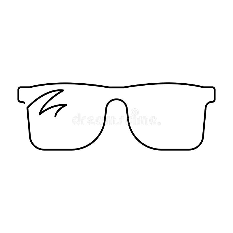 One Line Drawing Eyeglasses Stock Illustrations – 122 One Line Drawing ...