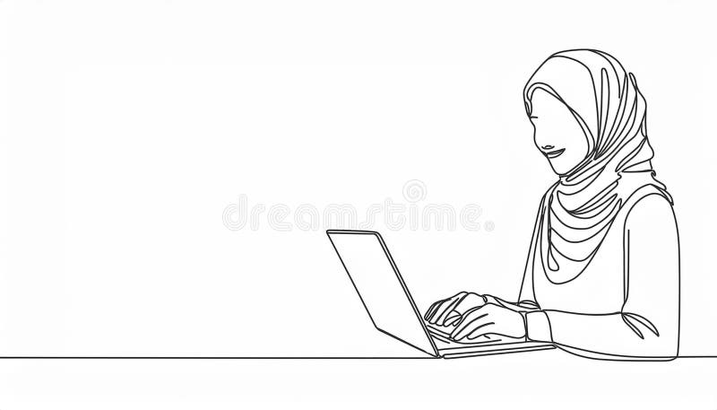 Female Student Drawing Stock Illustrations – 17,075 Female Student ...