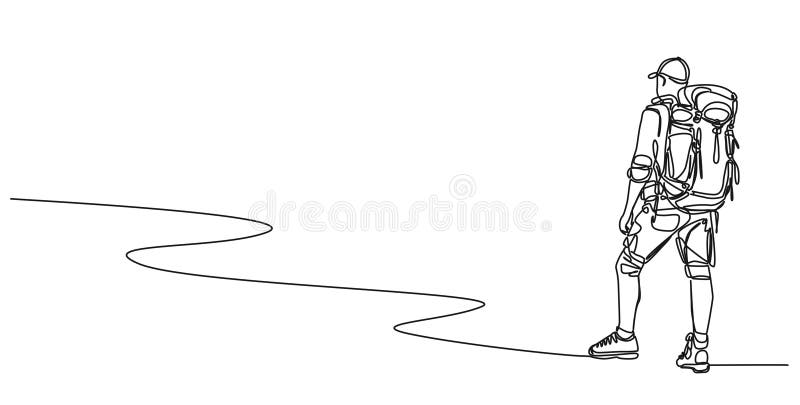 Footpath Line Drawing Stock Illustrations – 421 Footpath Line Drawing ...