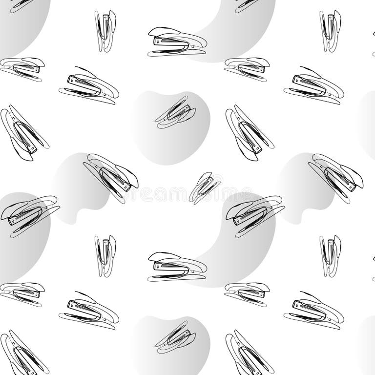 Stapler Pattern Stock Illustrations – 782 Stapler Pattern Stock ...