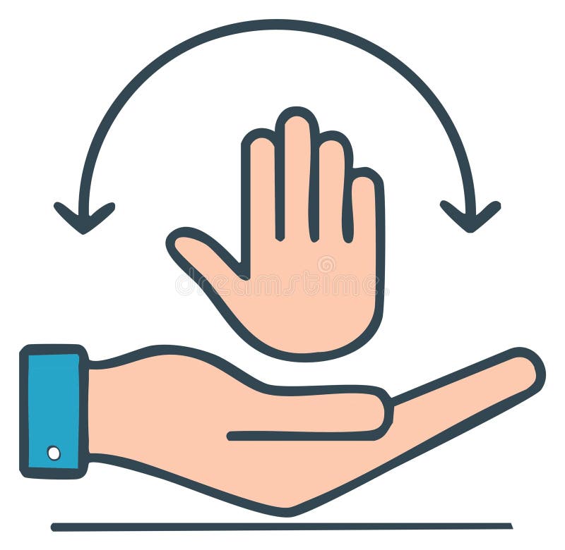 Continuous Support and Guidance Process Represented by a Hand Gesture ...