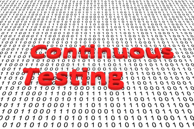 Continuous testing stock illustration. Illustration of network - 93853957