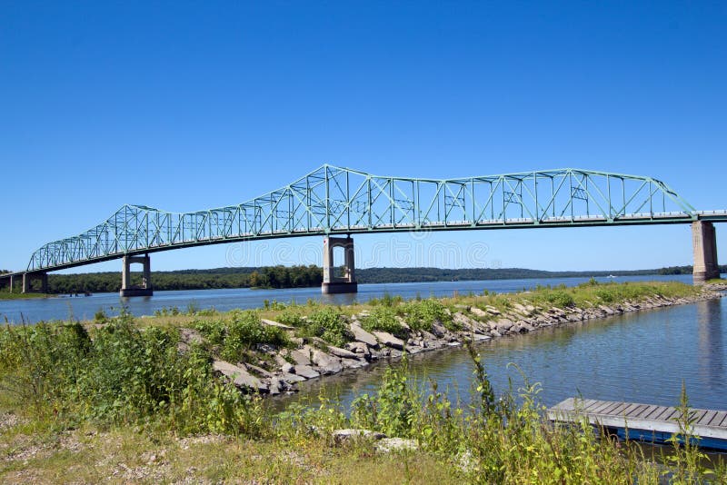 Continuous Truss Bridge stock photo. Image of steel, traffic - 20973650