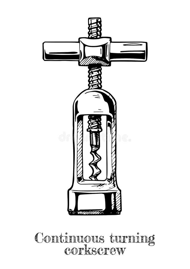 Corkscrew Hand Stock Illustrations – 3,370 Corkscrew Hand Stock ...