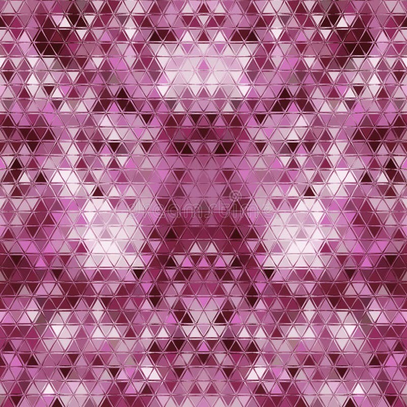 Continuous Violet Geometrical Triangles Pattern. Cover, Modern. Stock ...