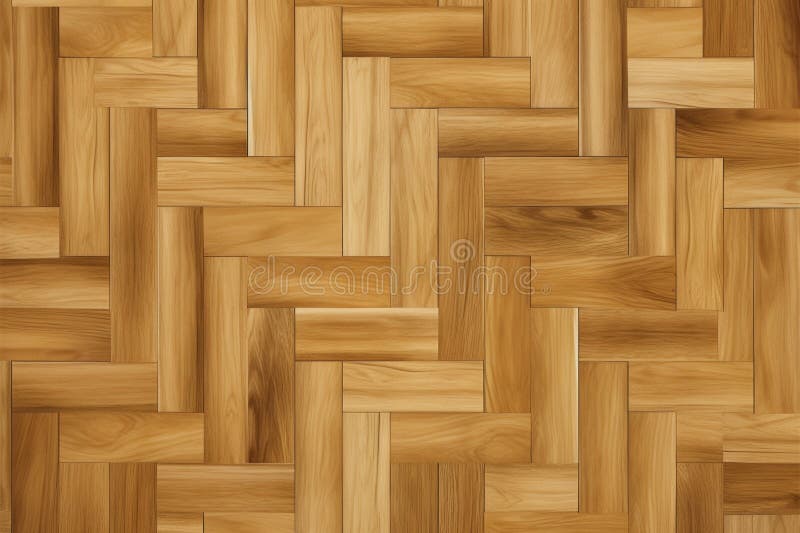 Continuous Warmth Background Features Seamless Pattern of Wood Floor ...