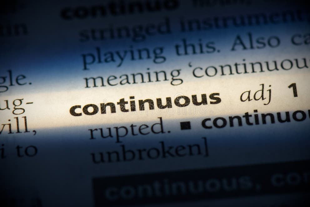 Continuous stock image. Image of etymology, printed - 161578113