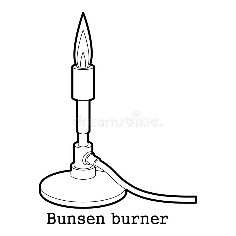 Schéma Du Brûleur Bunsen étiqueté Gicleur Brûleur Cuenod Réglage