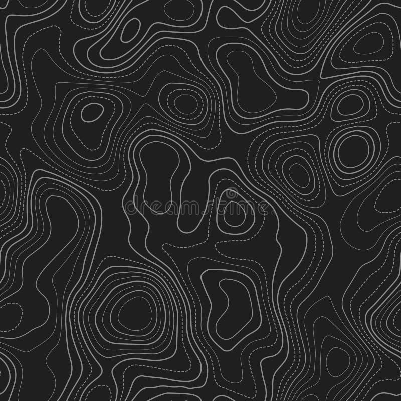 Contour lines. stock vector. Illustration of contour - 142899626