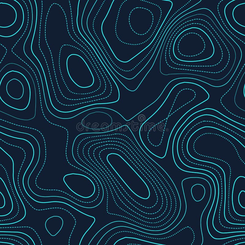 Contour lines. stock vector. Illustration of background - 137401511