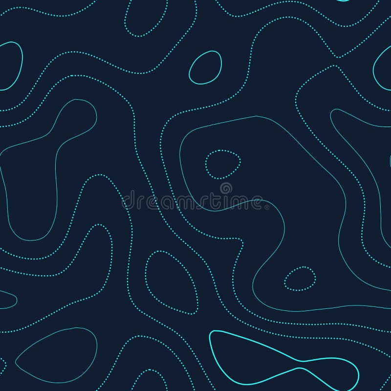 Contour lines. stock vector. Illustration of digital - 146770412