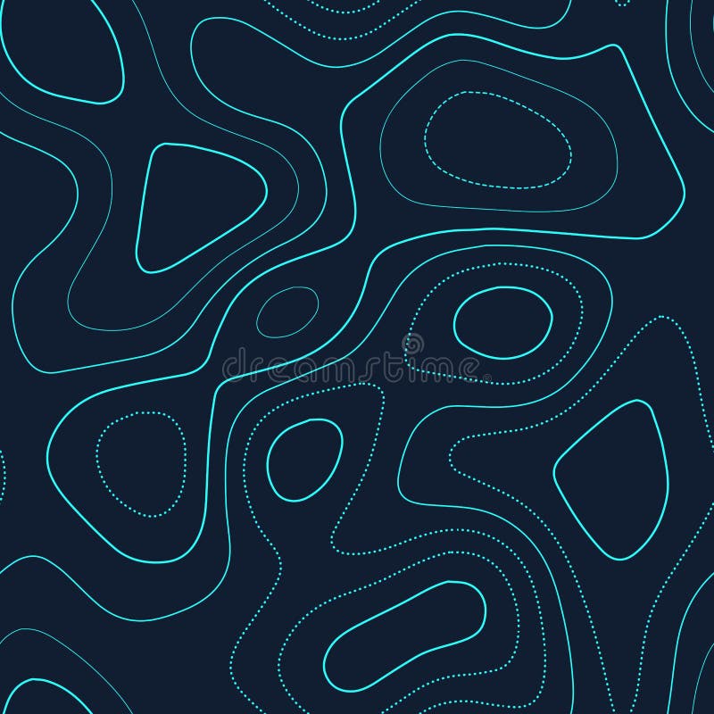 Contour lines. stock vector. Illustration of beautiful - 145083470