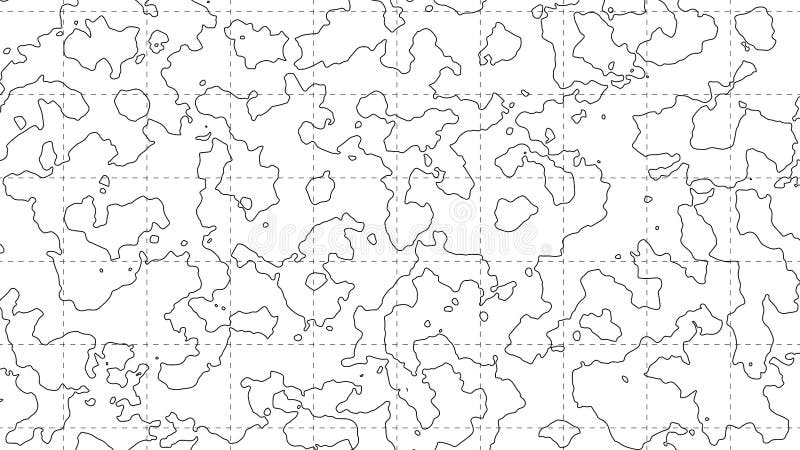 Contour Map Background. Vector Geography Scheme and Terrain. Topography ...