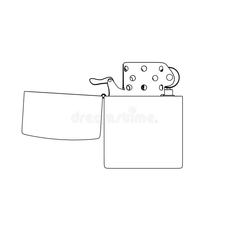 Lighter Gasoline Pixel Art. Cigarette Lighter 8 Bit Vector Illus Stock ...