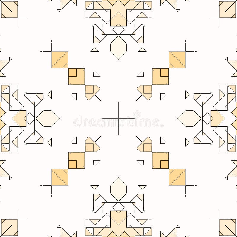 Contour Pattern Abstract Background Design, Doodle Hand Stock ...